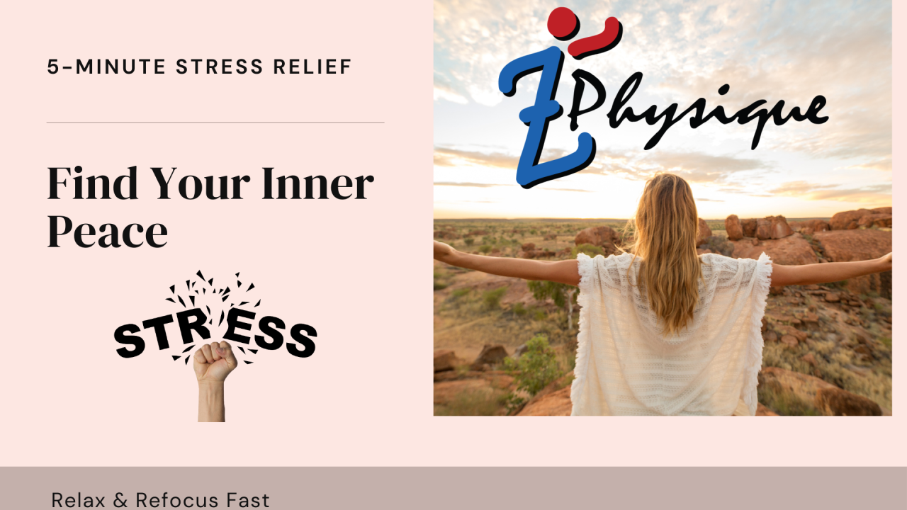 5-Minute Meditation for Stress Relief | Relax & Refocus Fast - Z Physique